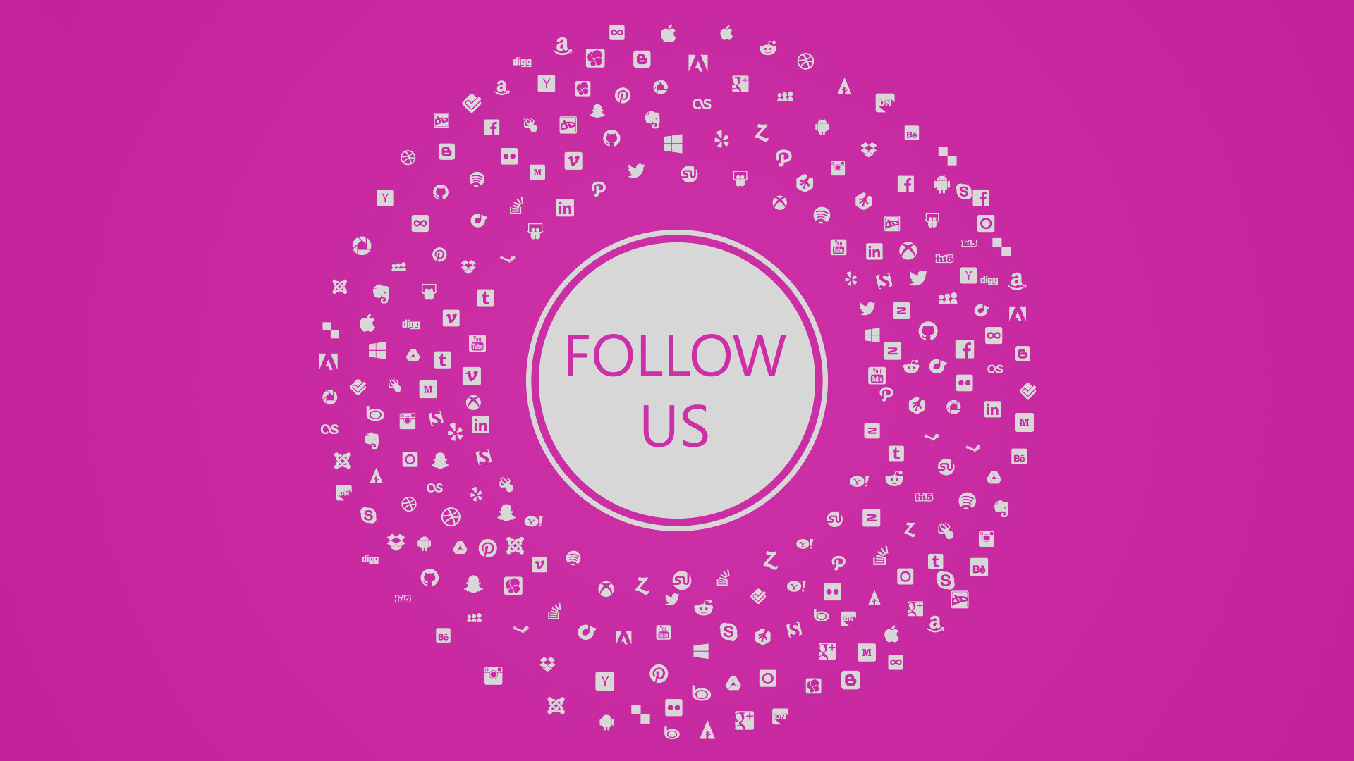 ArtStation - SweetColor slide "Follow Us"