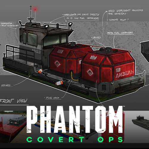 ArtStation - Phantom: Covert Ops - Vehicles