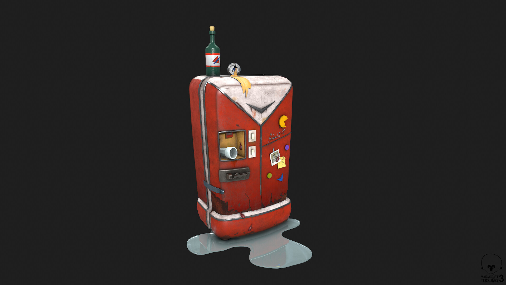 ArtStation - Nasty fridge