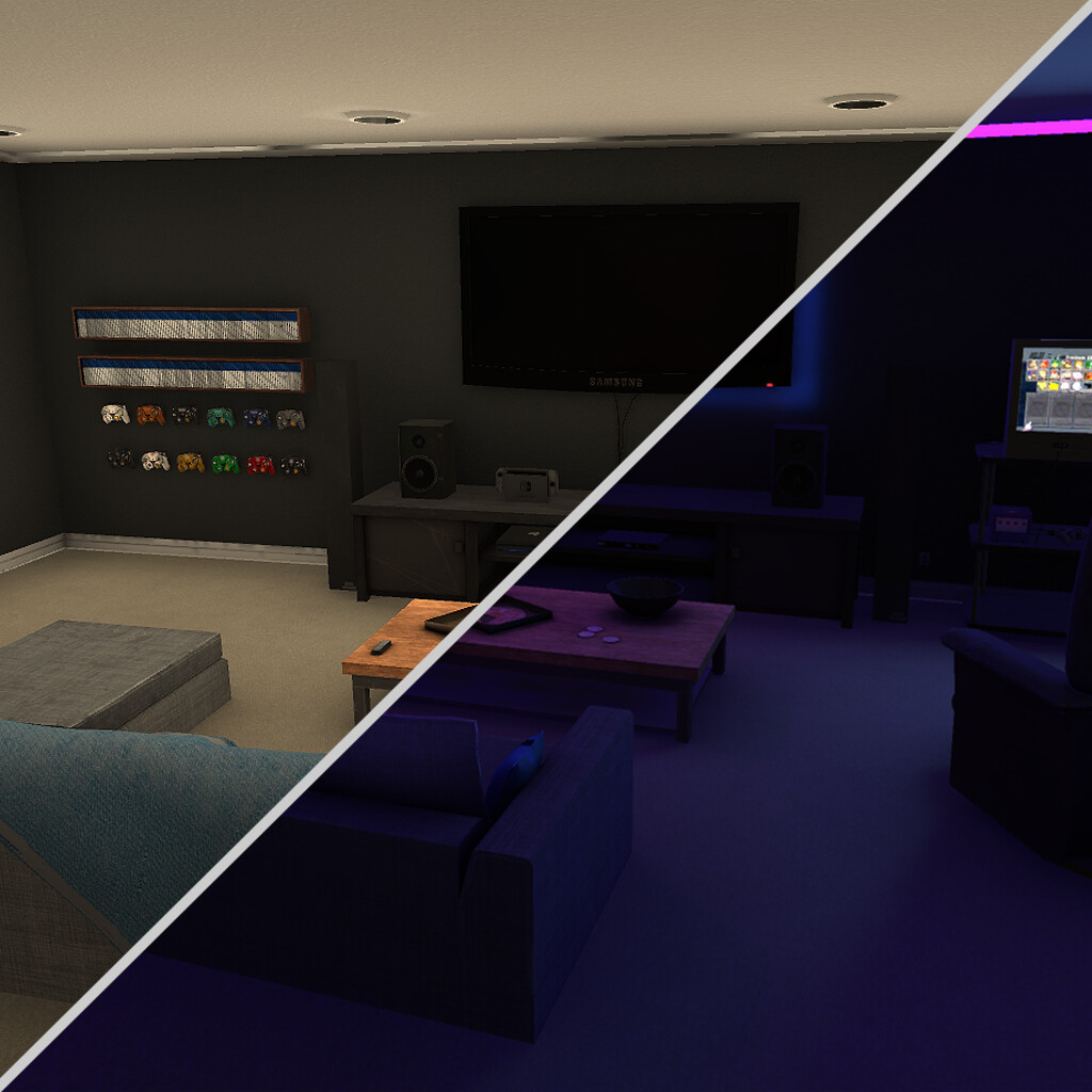 Brandon Kennedy - Basement Mancave Environment