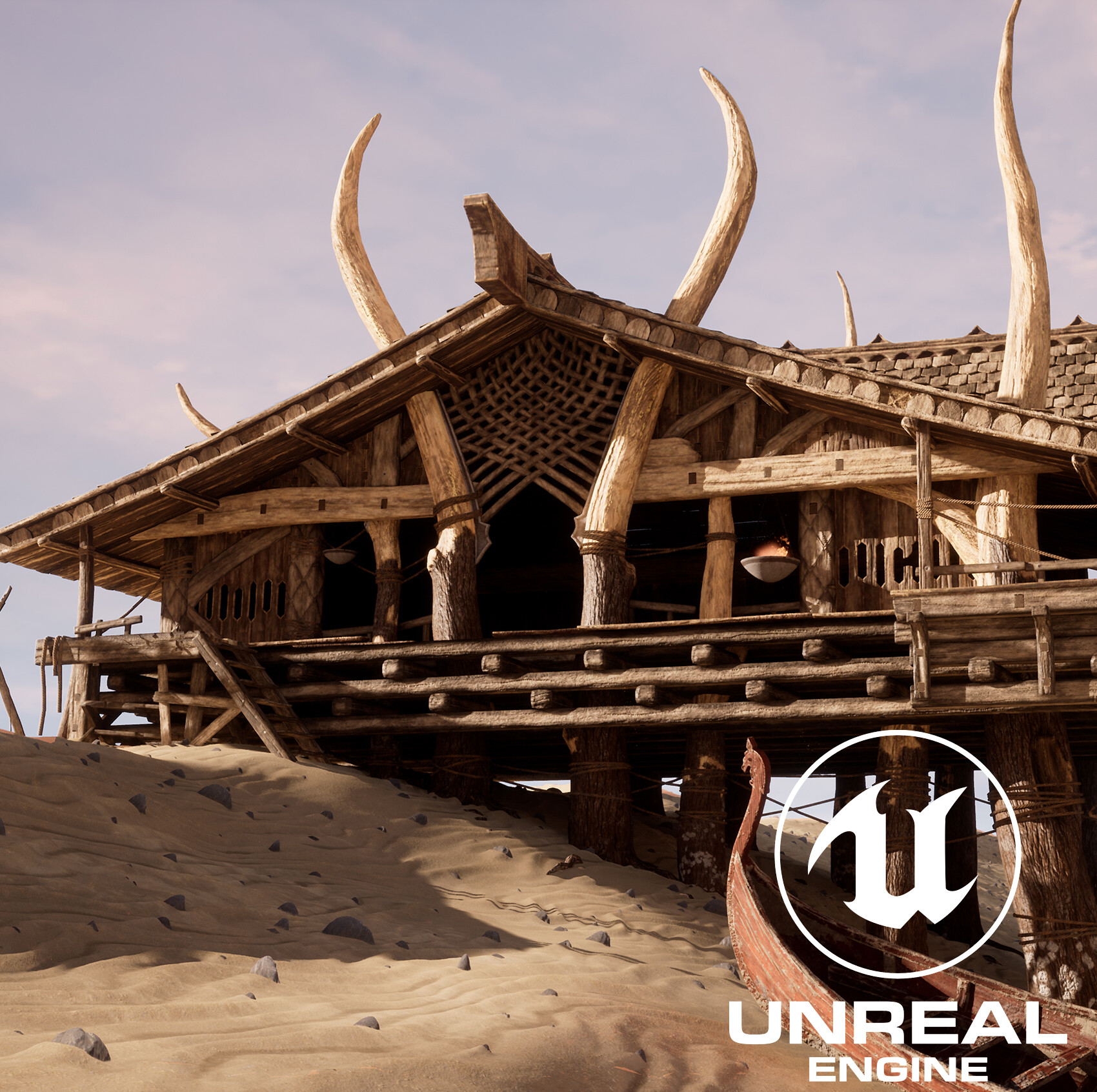 ArtStation - Viking Hut