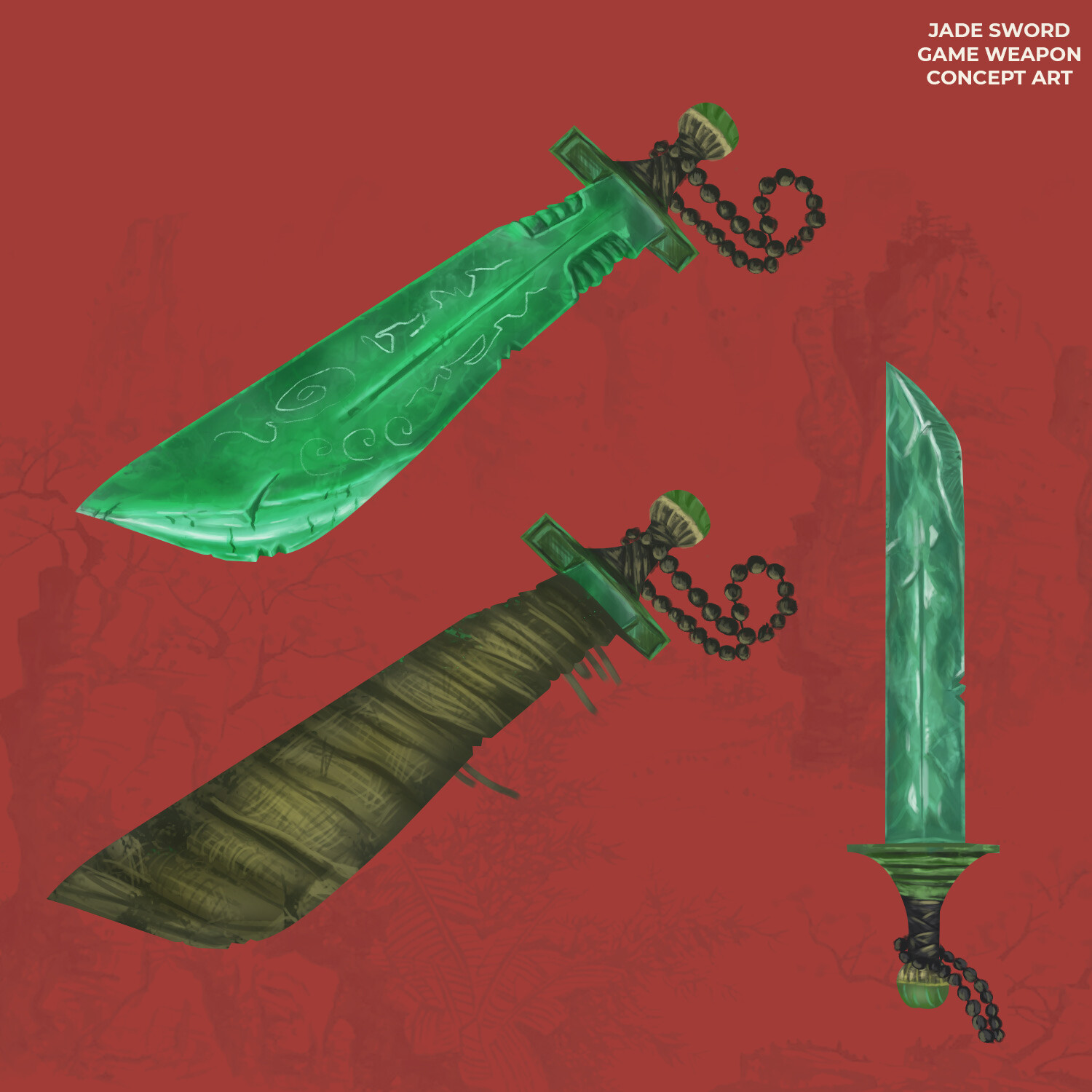 ArtStation - The Blade of Jade