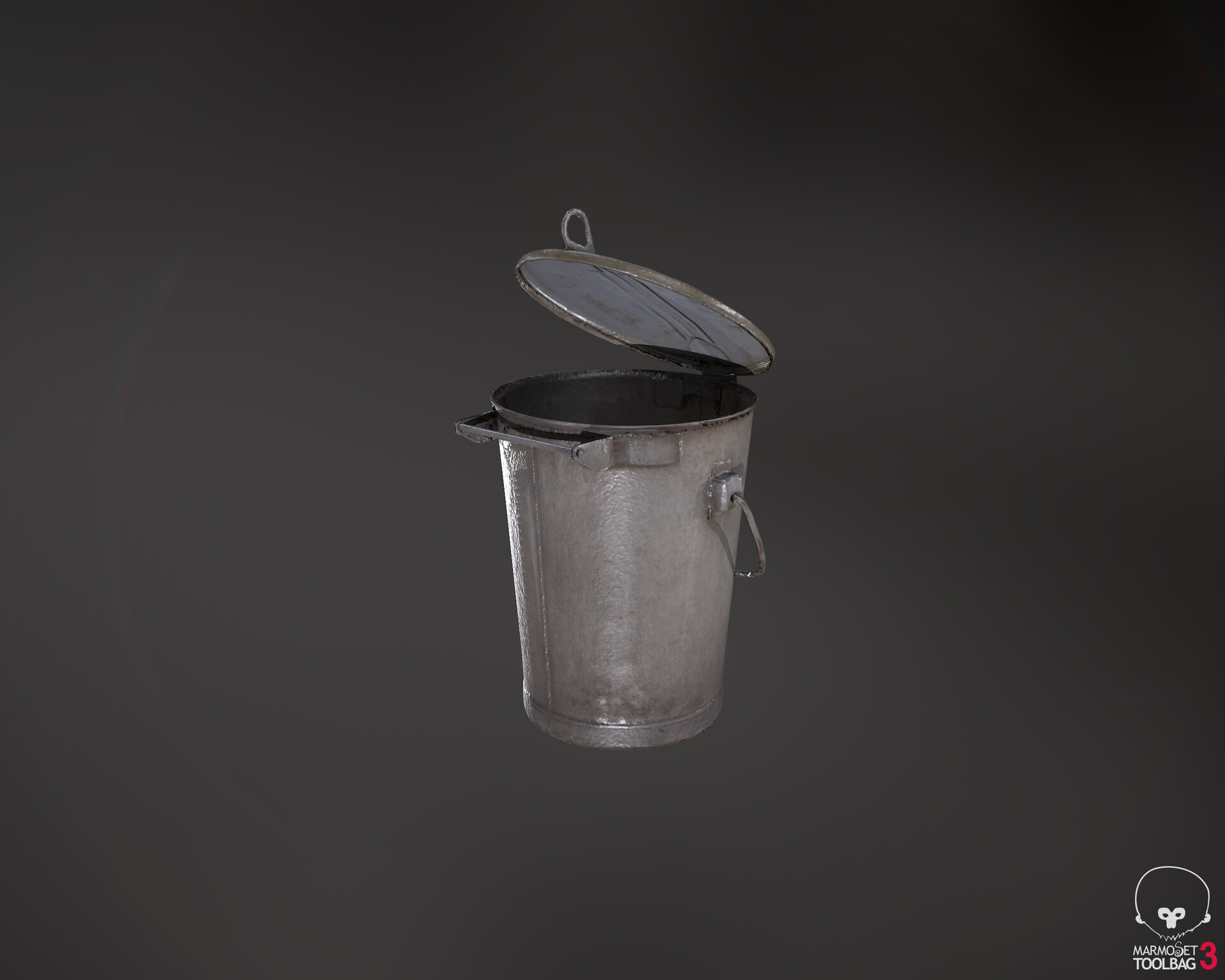 ArtStation - garbage can