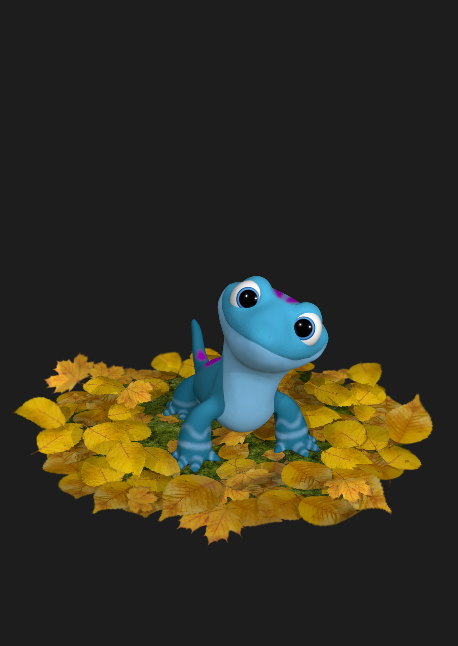 ArtStation - Bruni from the cartoon Frozen 2