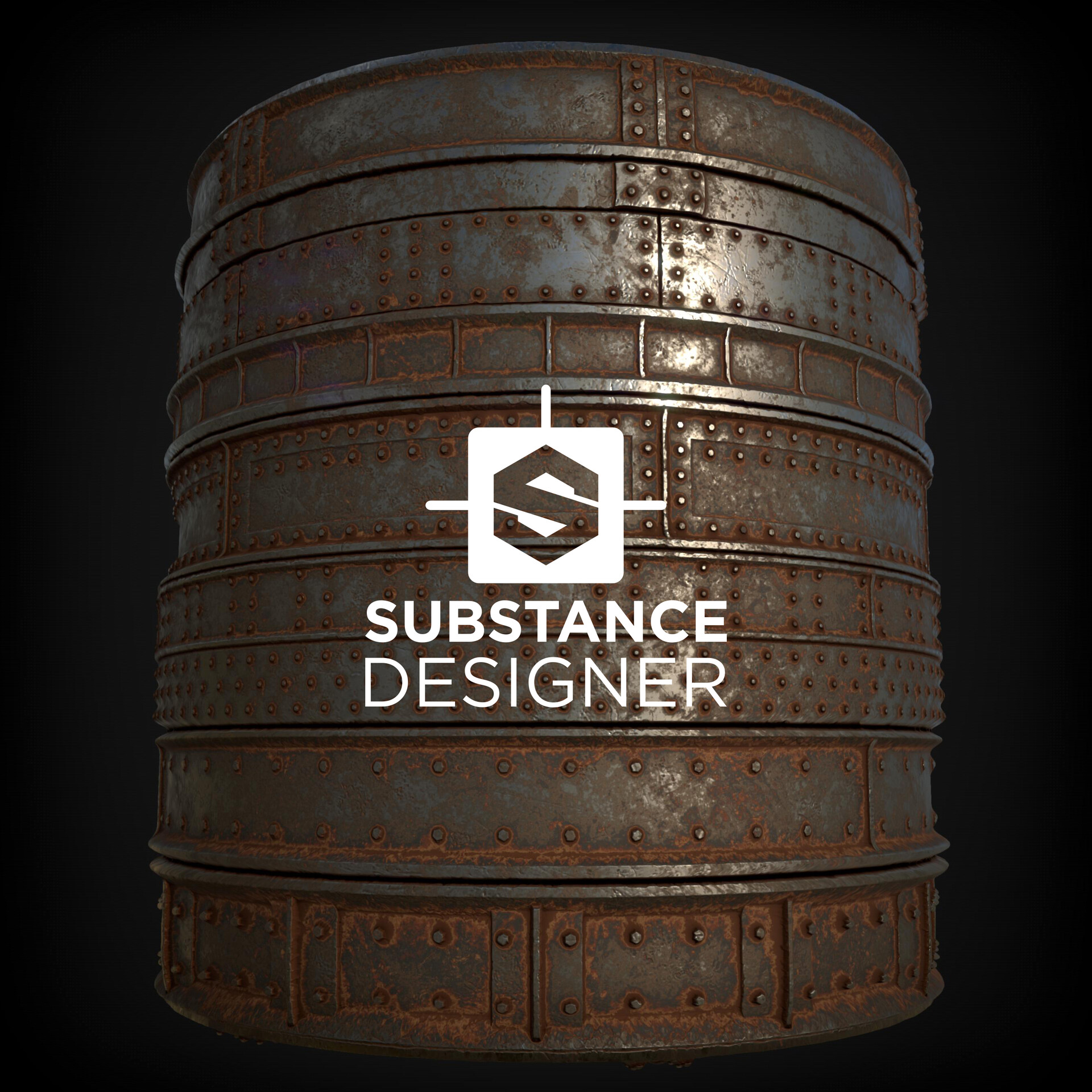 ArtStation - Substance Designer Metal Beam