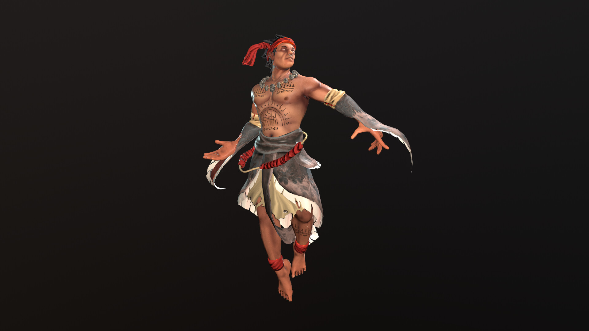 ArtStation - River mage - Character Model