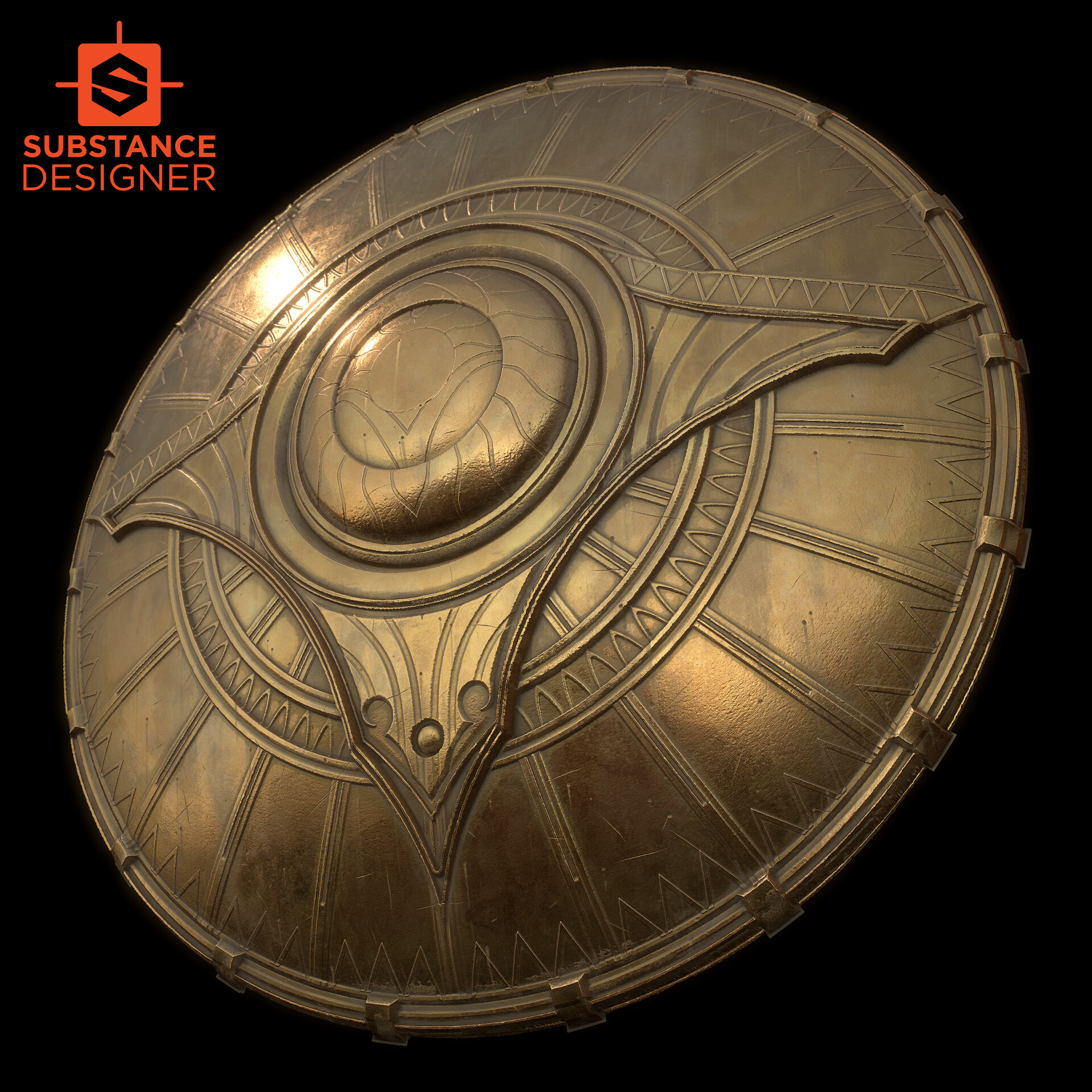 ArtStation - LOL Fan Art---The Sun Disc