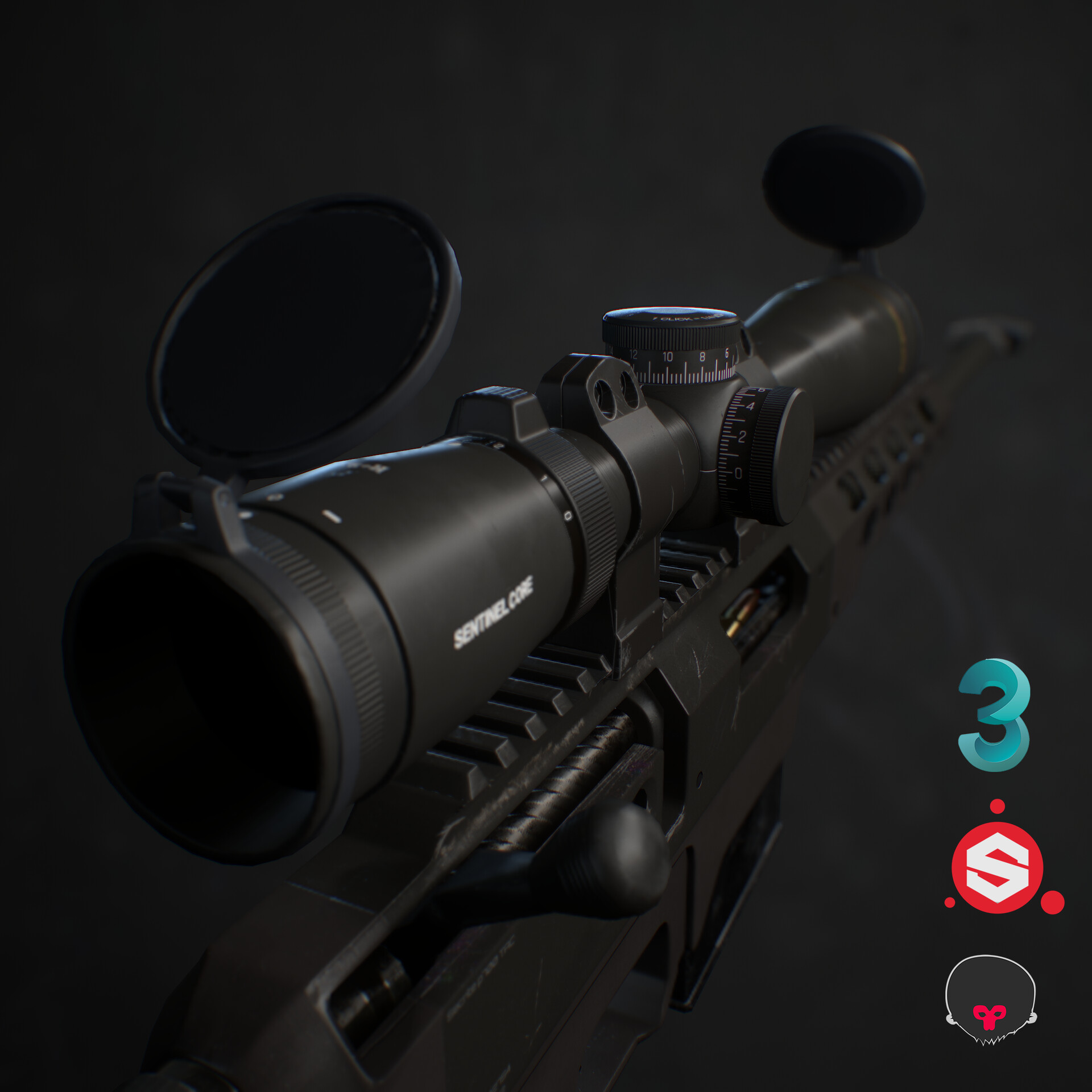 ArtStation - Secrite P700 (Based on Remington M700)