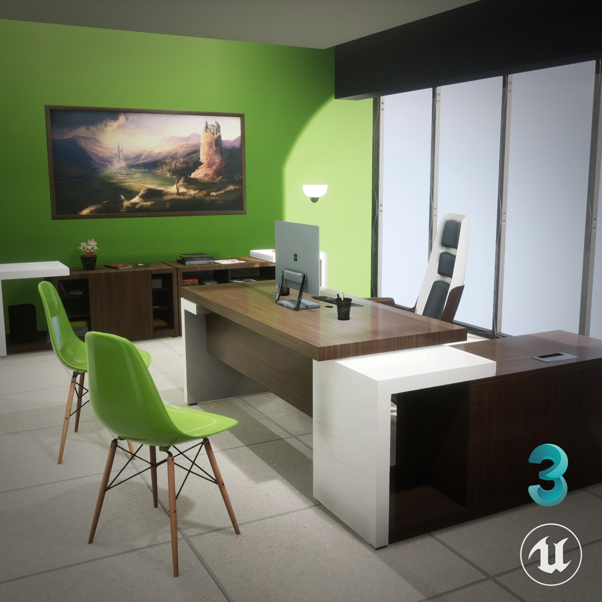 ArtStation - Modern Office
