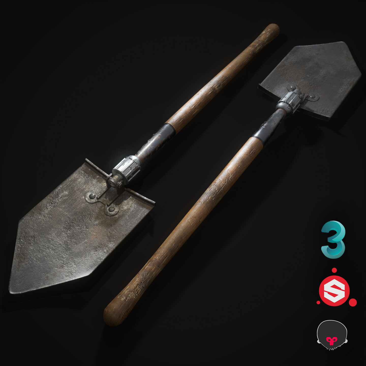 Reilly Cisco - World War 2 Folding Shovel