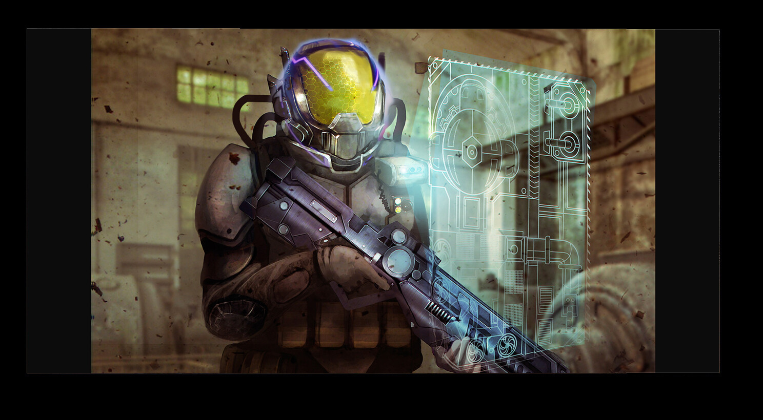 ArtStation - solder, Kristina Boyko