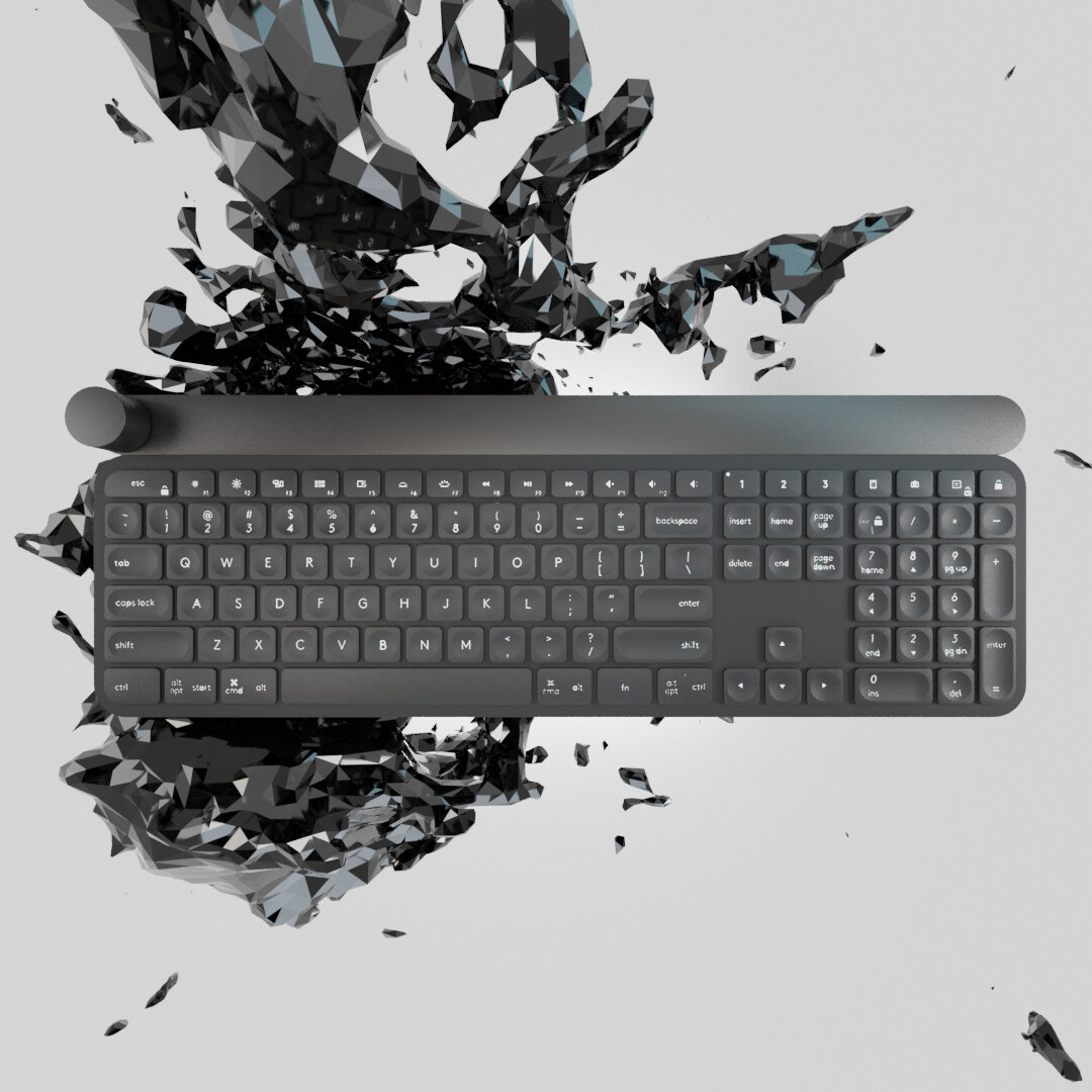 ArtStation - Minimal Keyboard