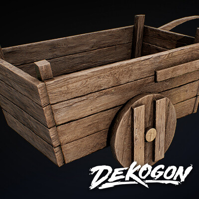 ArtStation - Dekogon Kollab: Medieval Pull Cart
