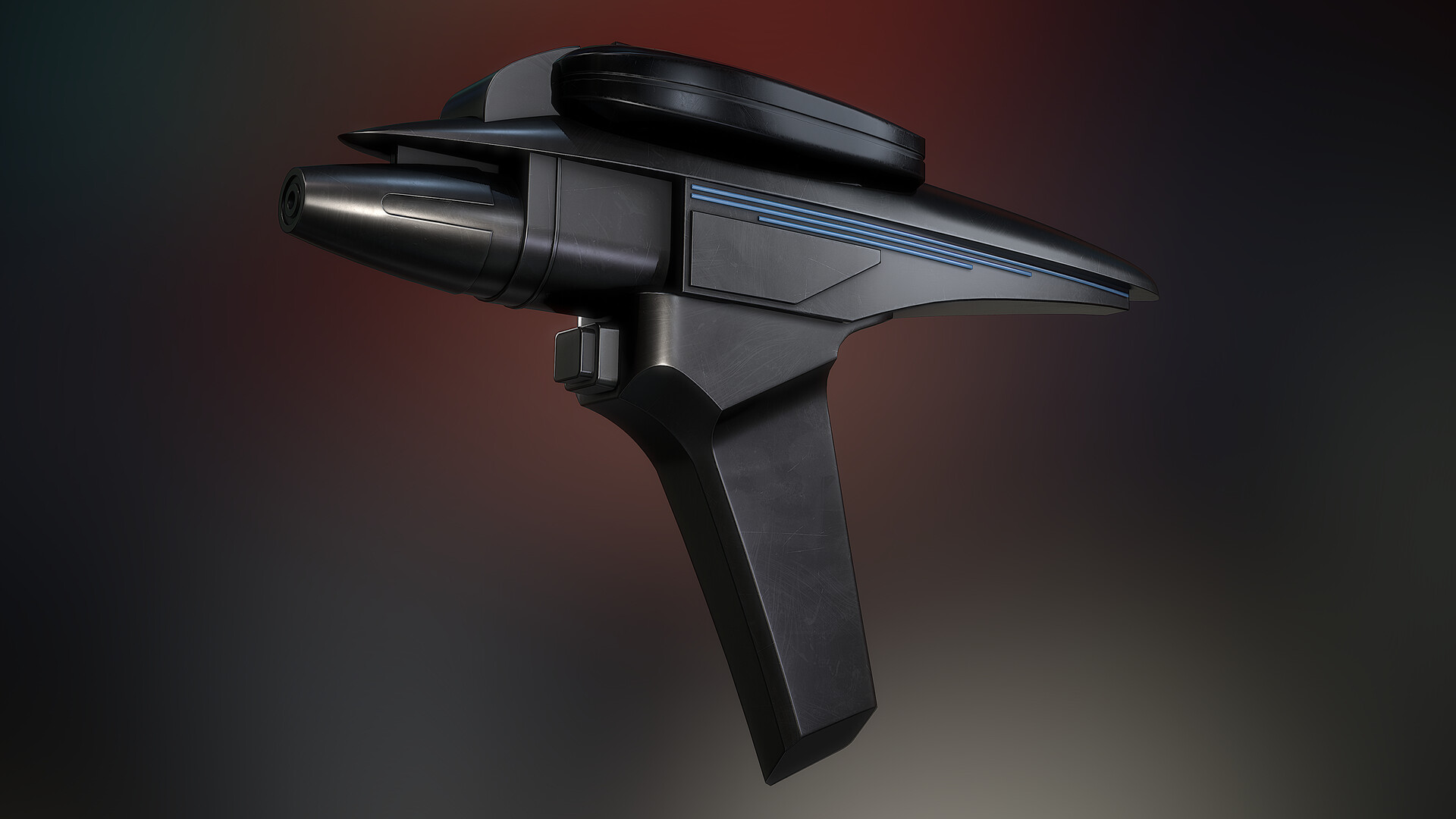 ArtStation - Starfleet Phaser - Star Trek III: The Search For Spock