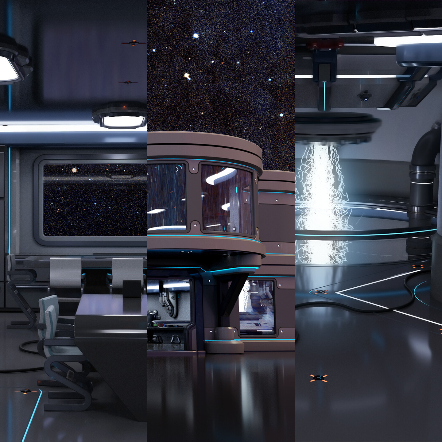 ArtStation - SciFi Research Lab