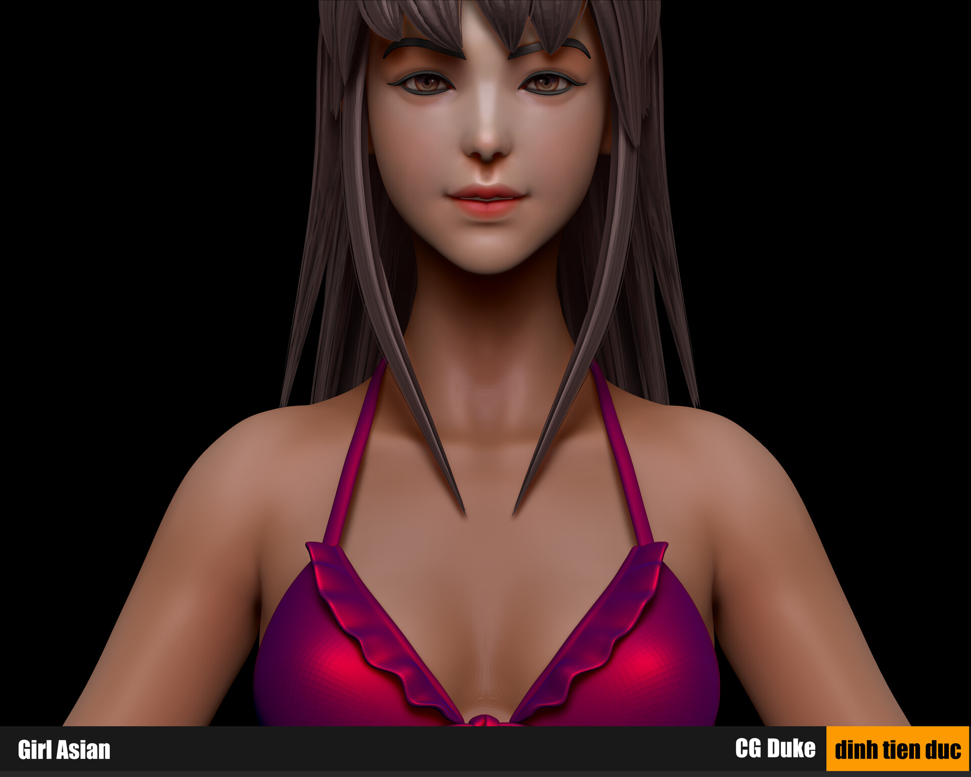 ArtStation - Asian Girl