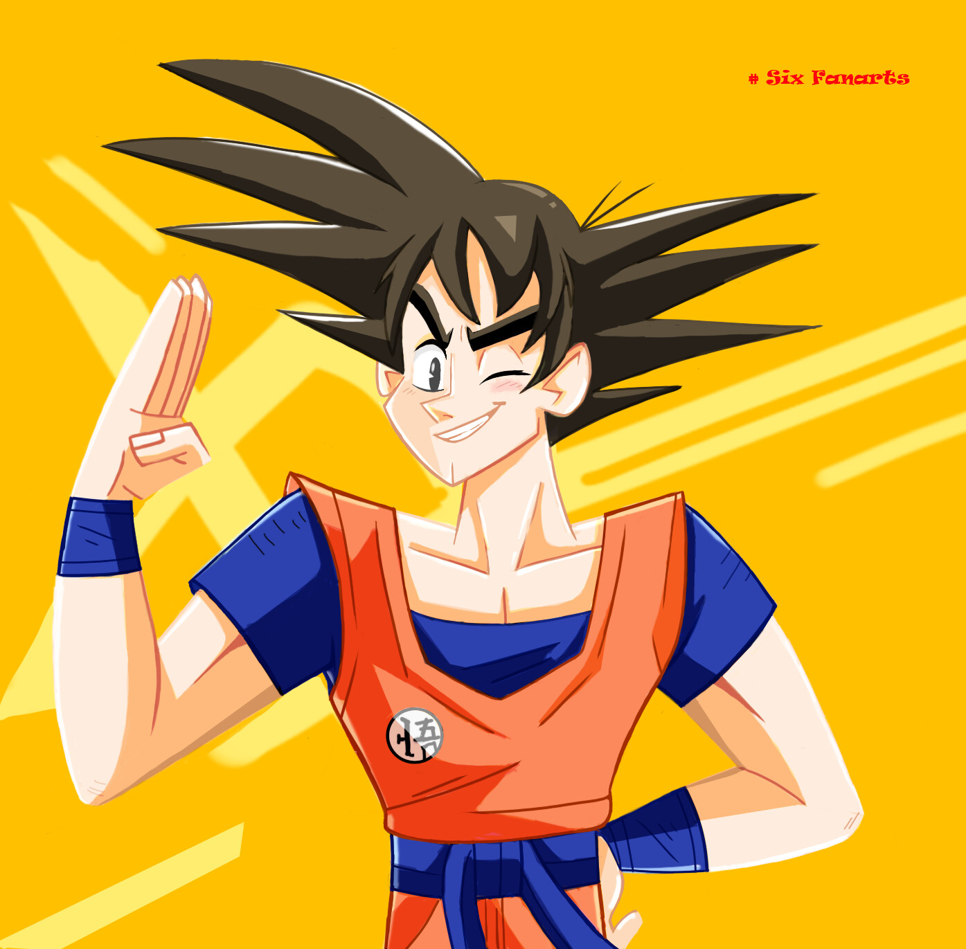 ArtStation - Six Fan Arts 2 of 6: GoKU
