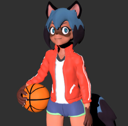 ArtStation - Michiru Kagemori 3D Model