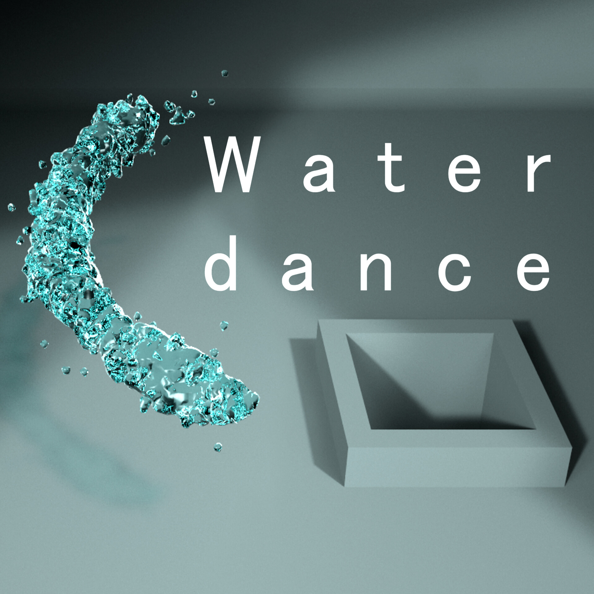 ArtStation - 水の踊り Water dance【3DCG】