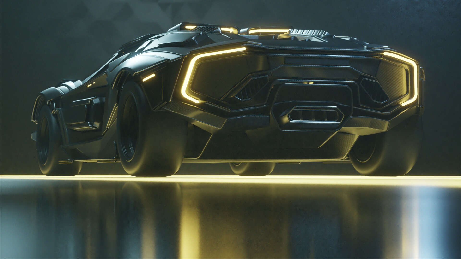 ArtStation - Car: Louis's Yale (images and 5 videos)