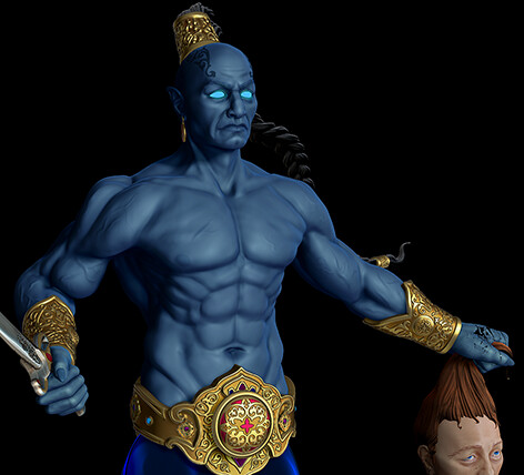 ArtStation - Angry Jinn