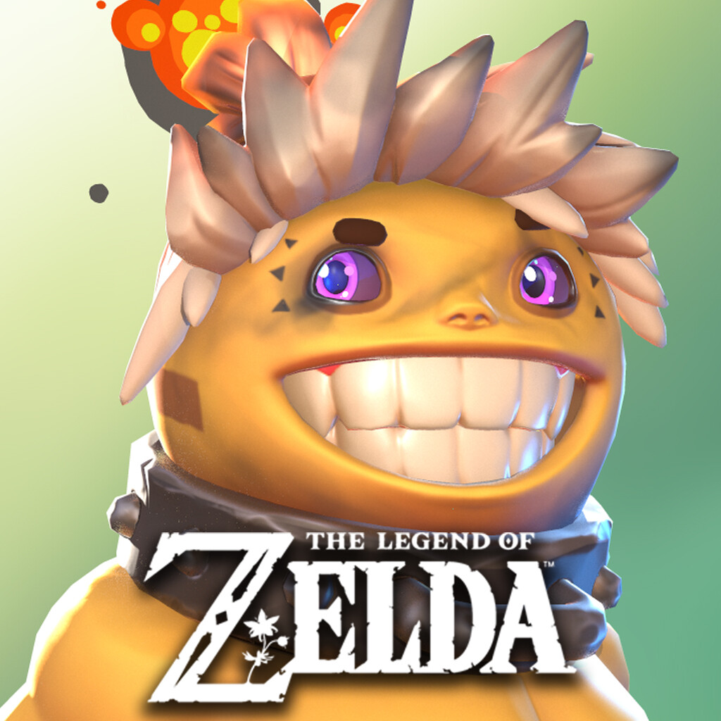 ArtStation - The Legend Of Zelda - Goron Kid Fan Art