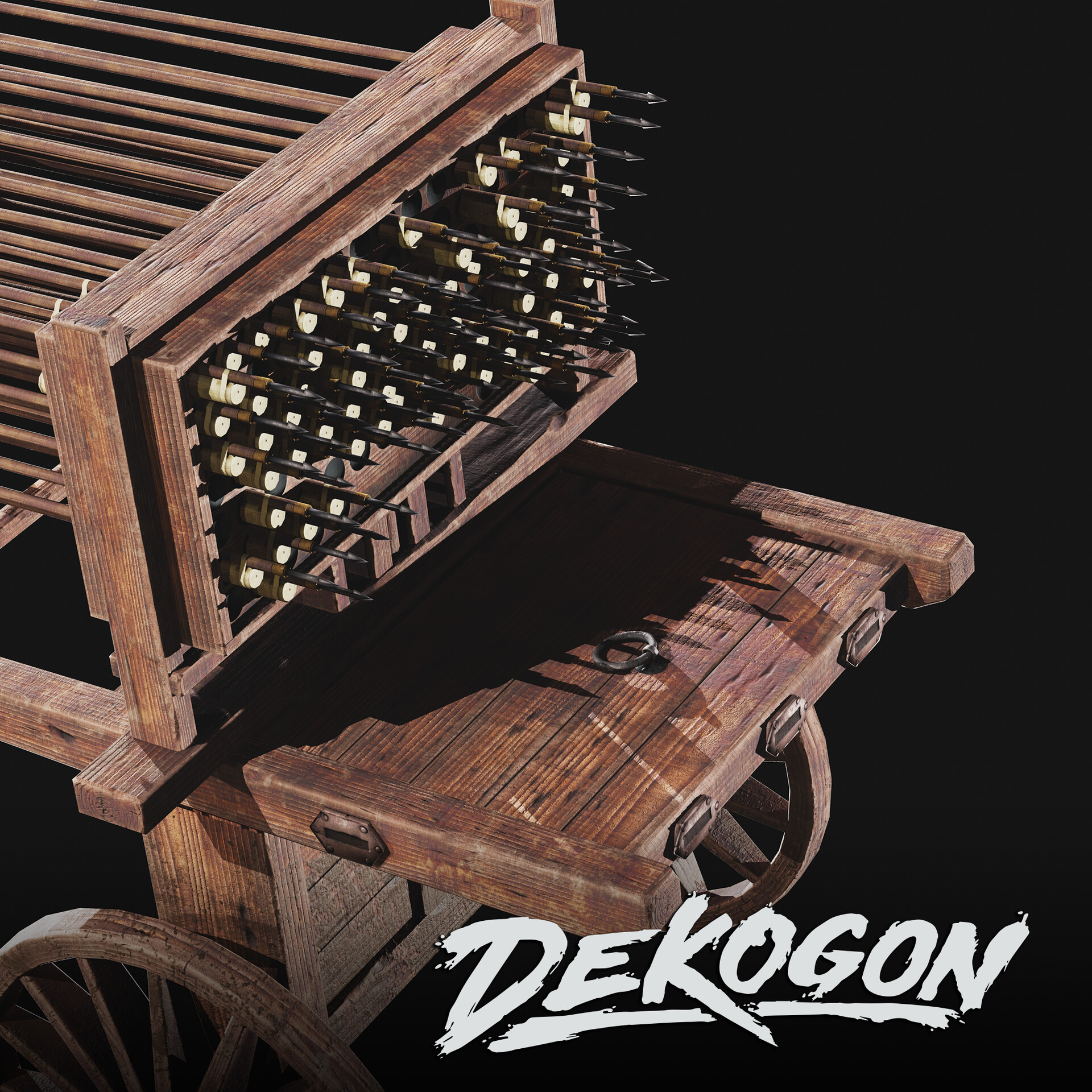 ArtStation - Hwacha Rocket Launcher