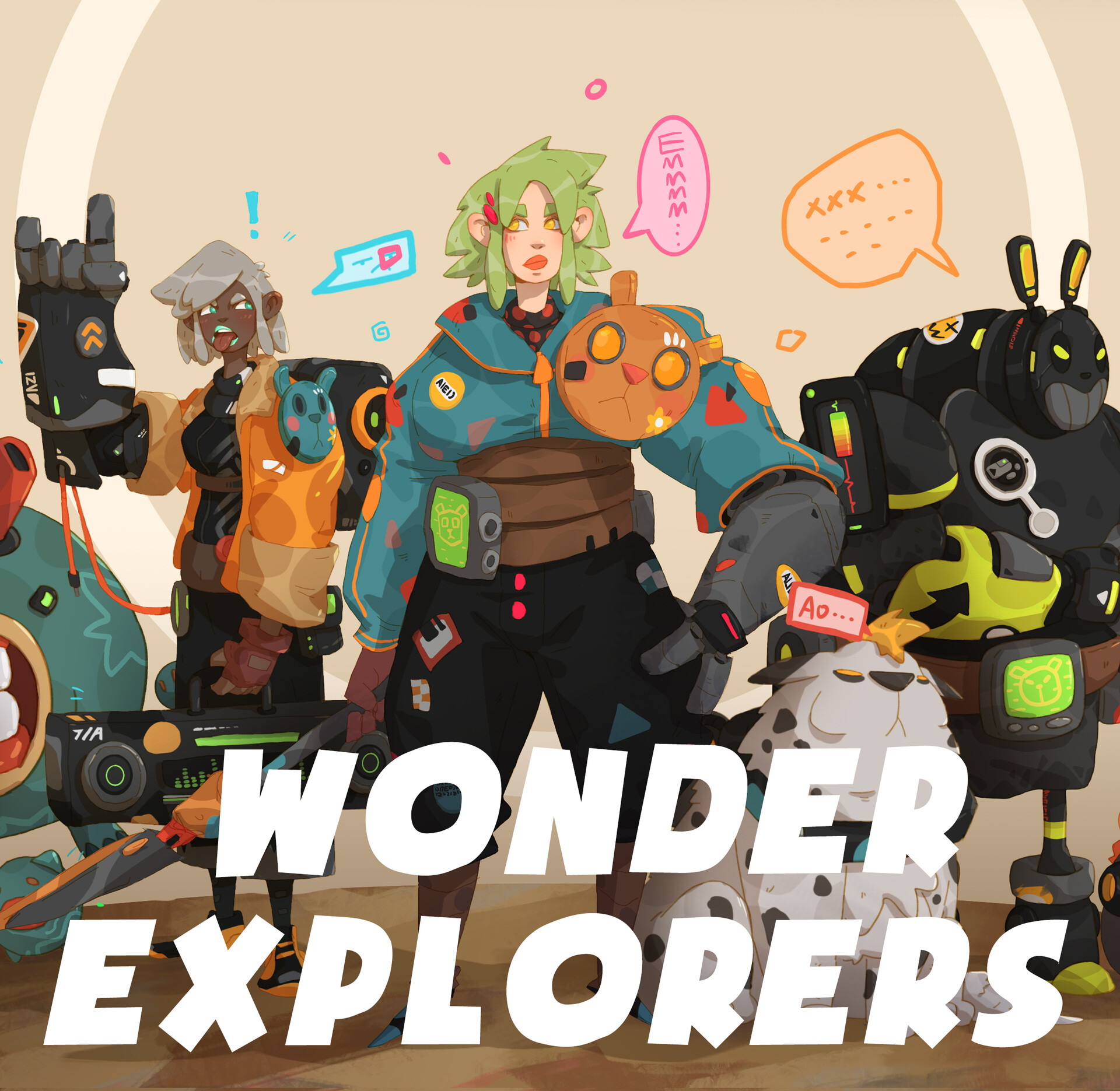 ArtStation - wonder explorers