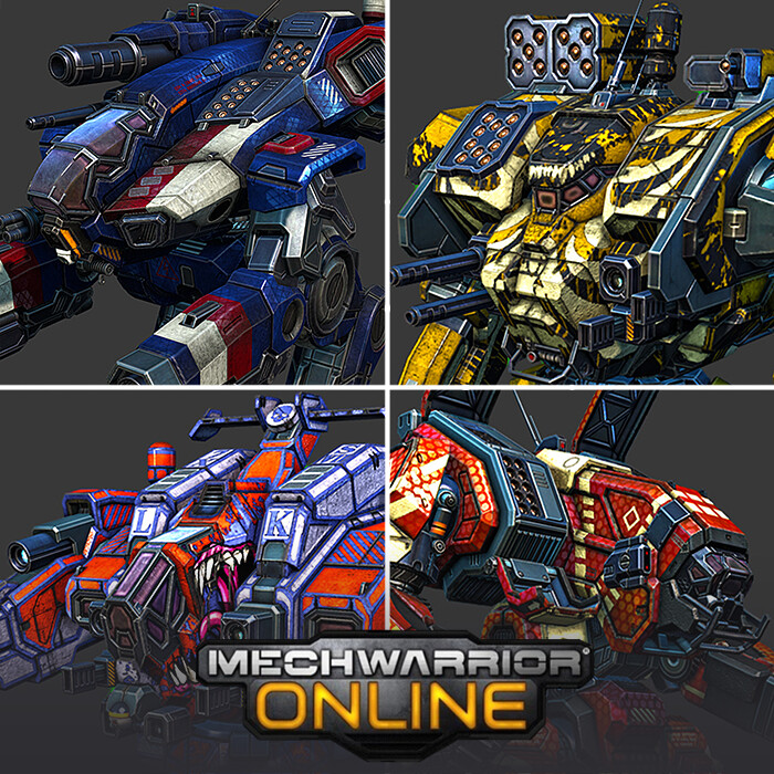 ArtStation - MechWarrior Online: Unseen Pack