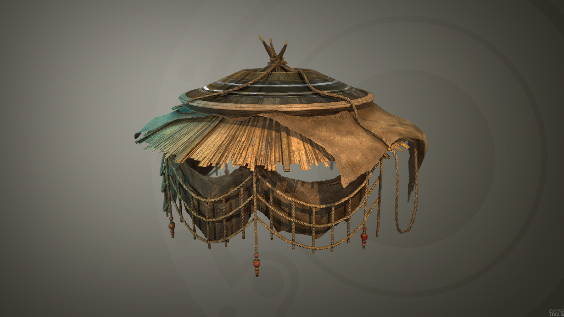 ArtStation - Sedge Hat - 3D Game Asset