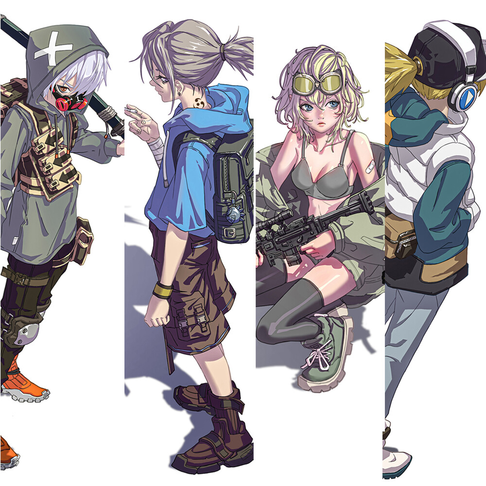 ArtStation - Hunting team