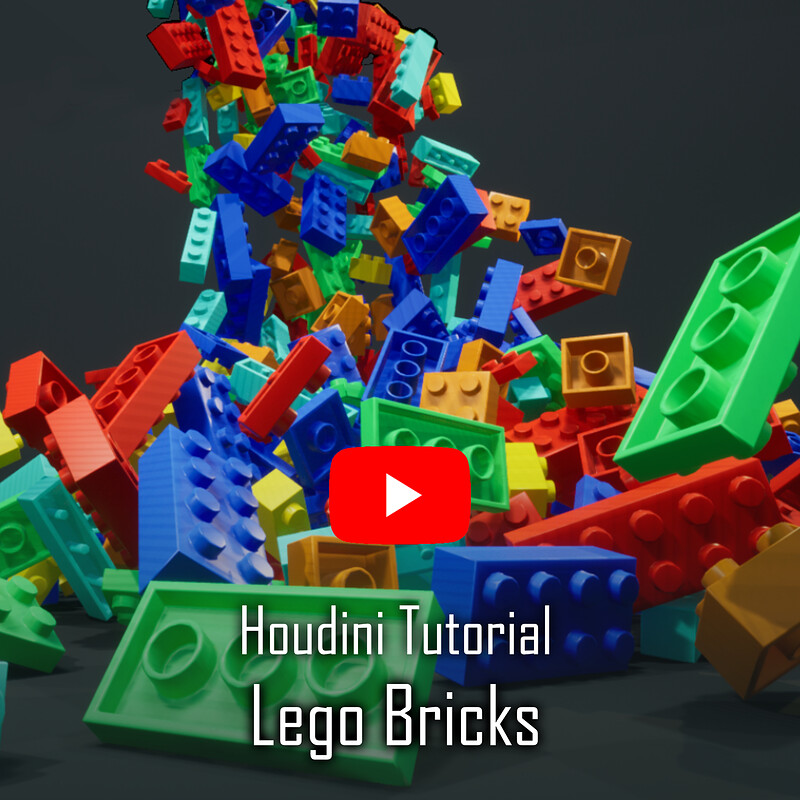 Simon Verstraete - Houdini Lego Bricks Part 2