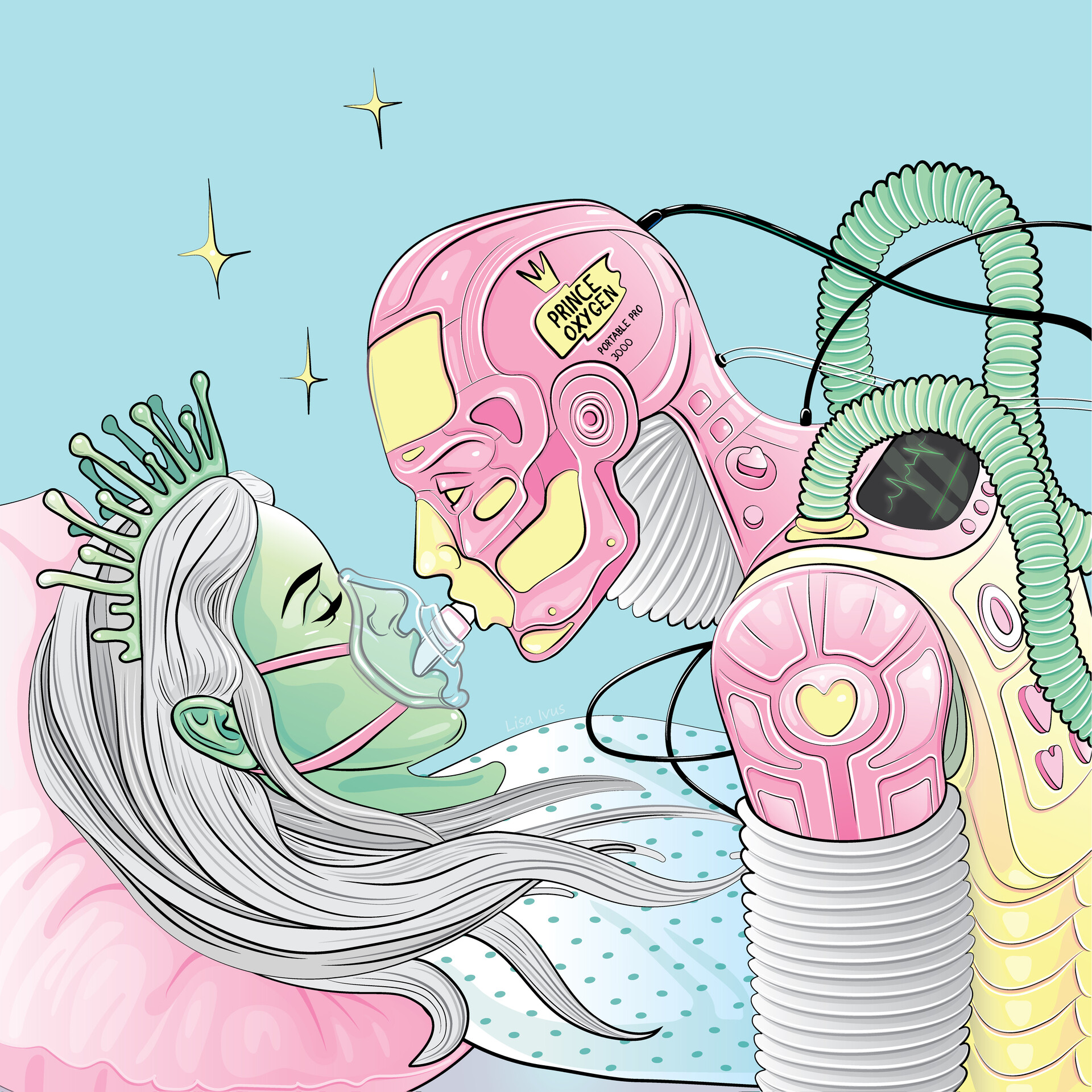 ArtStation - The princess virus