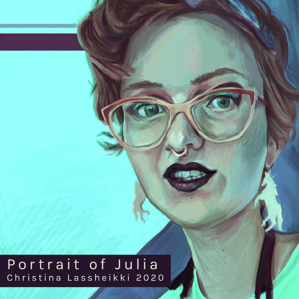 ArtStation - Portrait of Julia