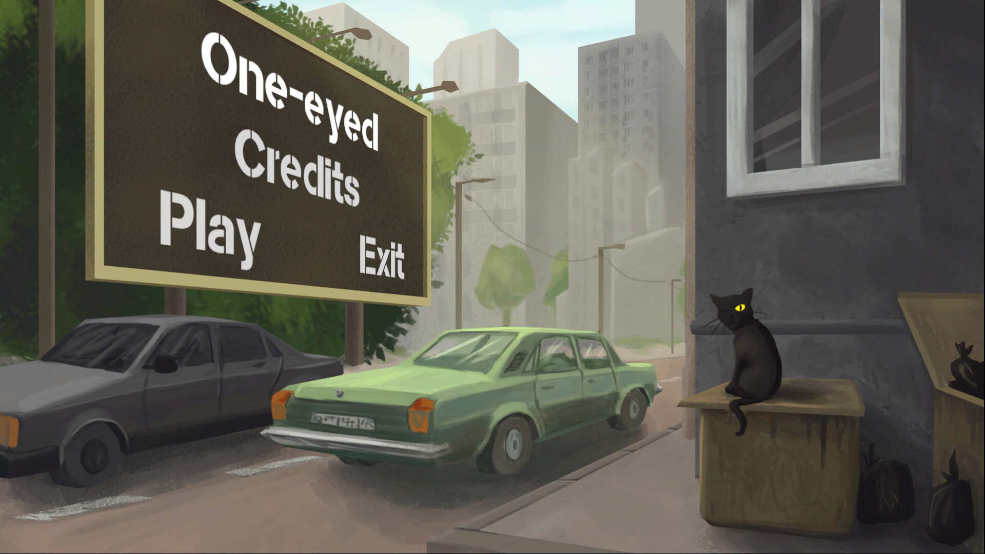 ArtStation - UI for the game One-eyed