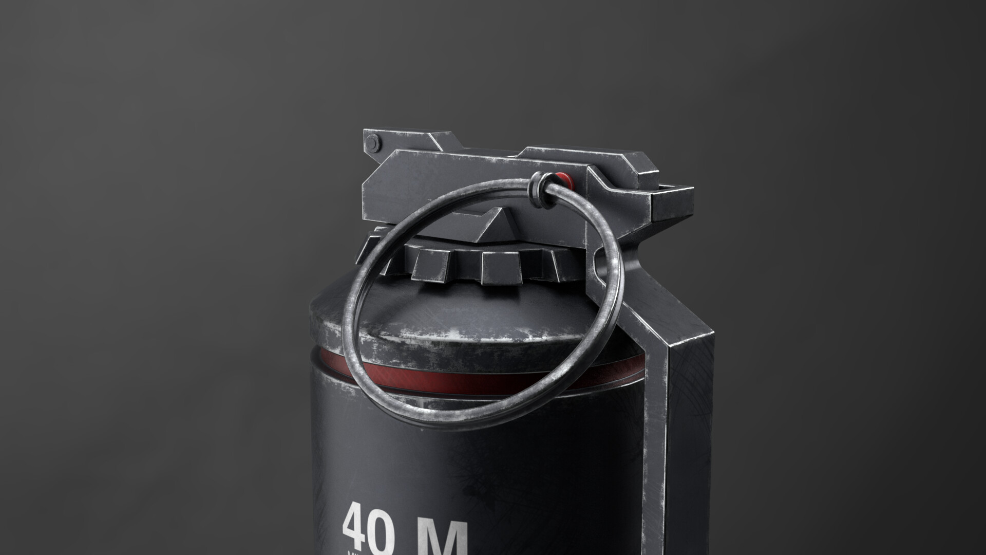 ArtStation - HMX Explosive Grenade