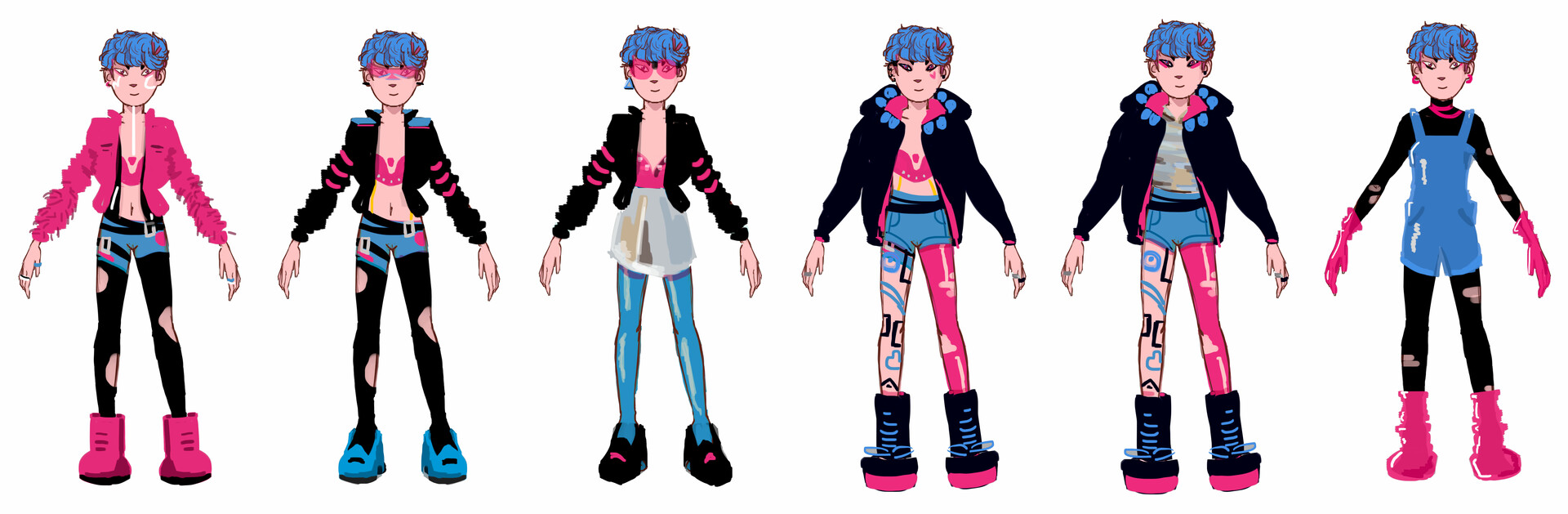 ArtStation - Neon Fashion