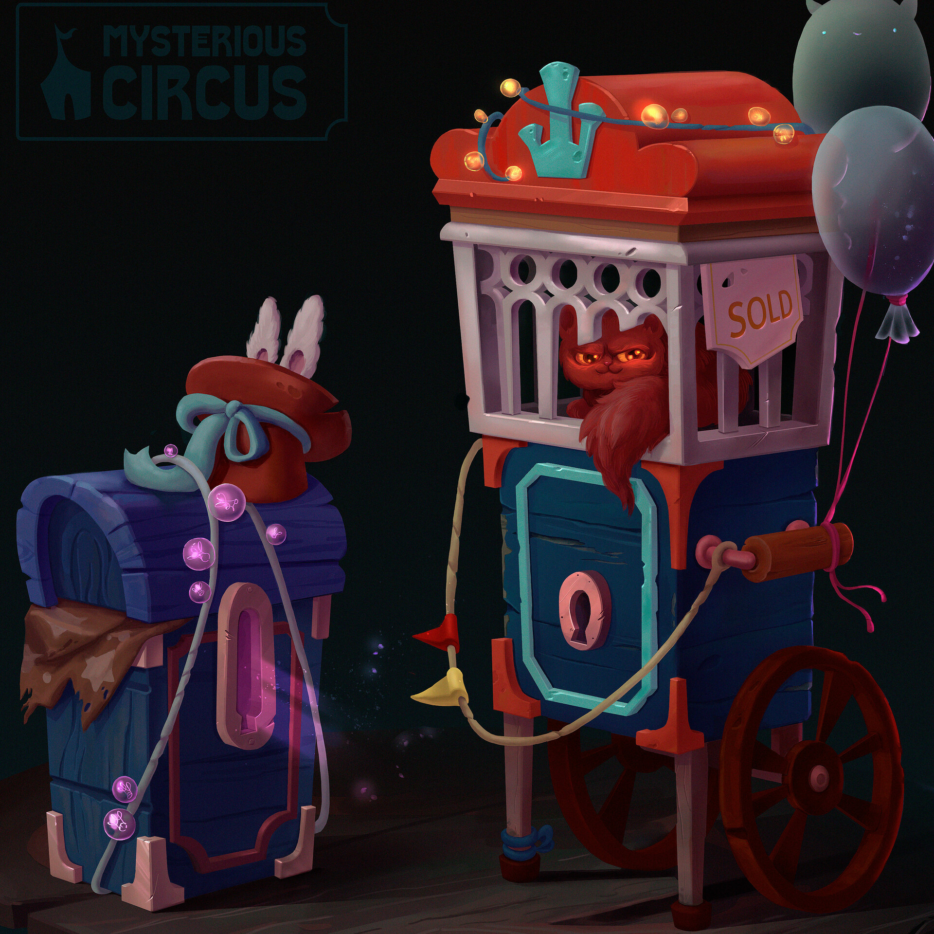 ArtStation - Mysterious Circus