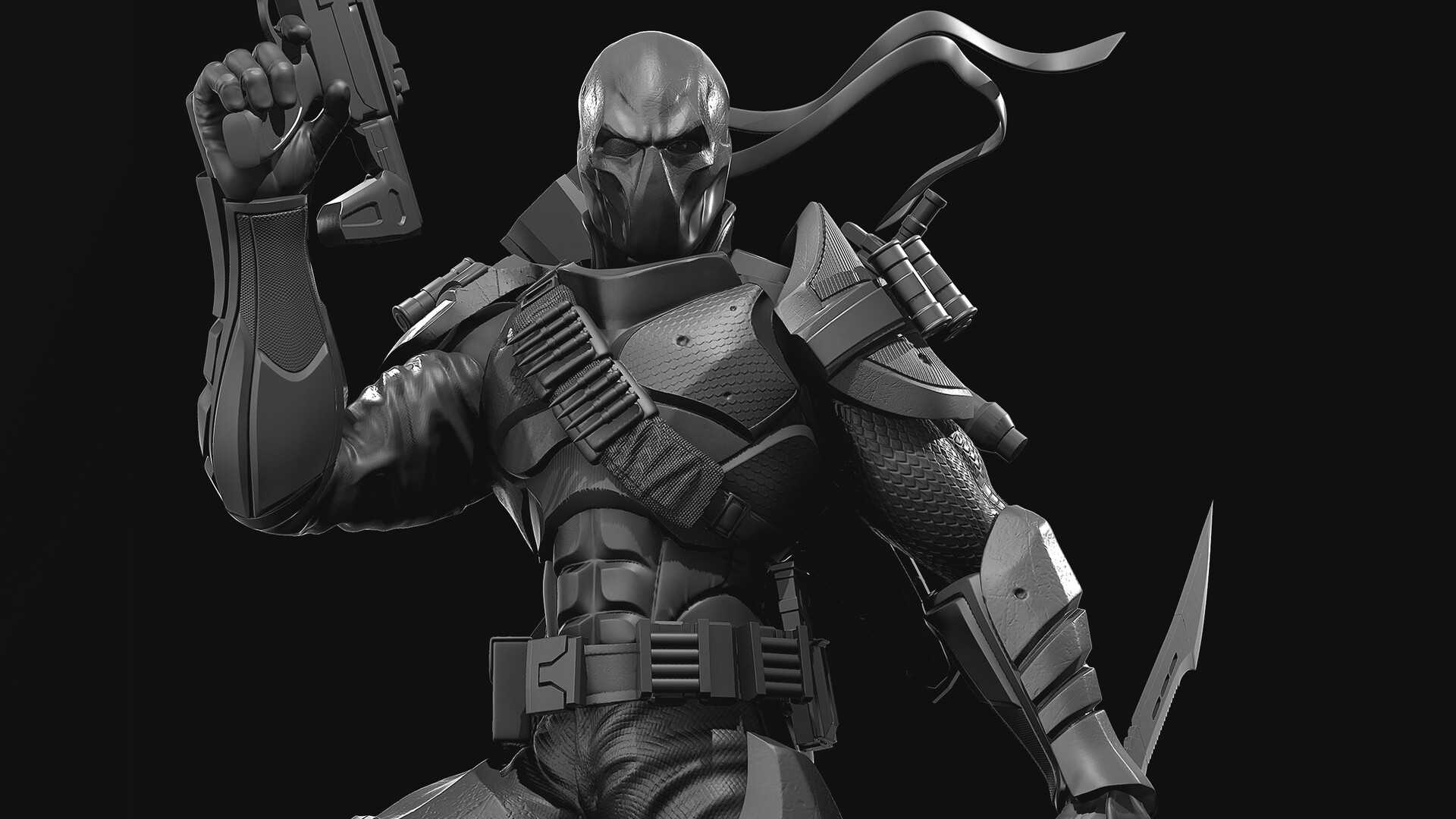 ArtStation - Deathstroke Fanart