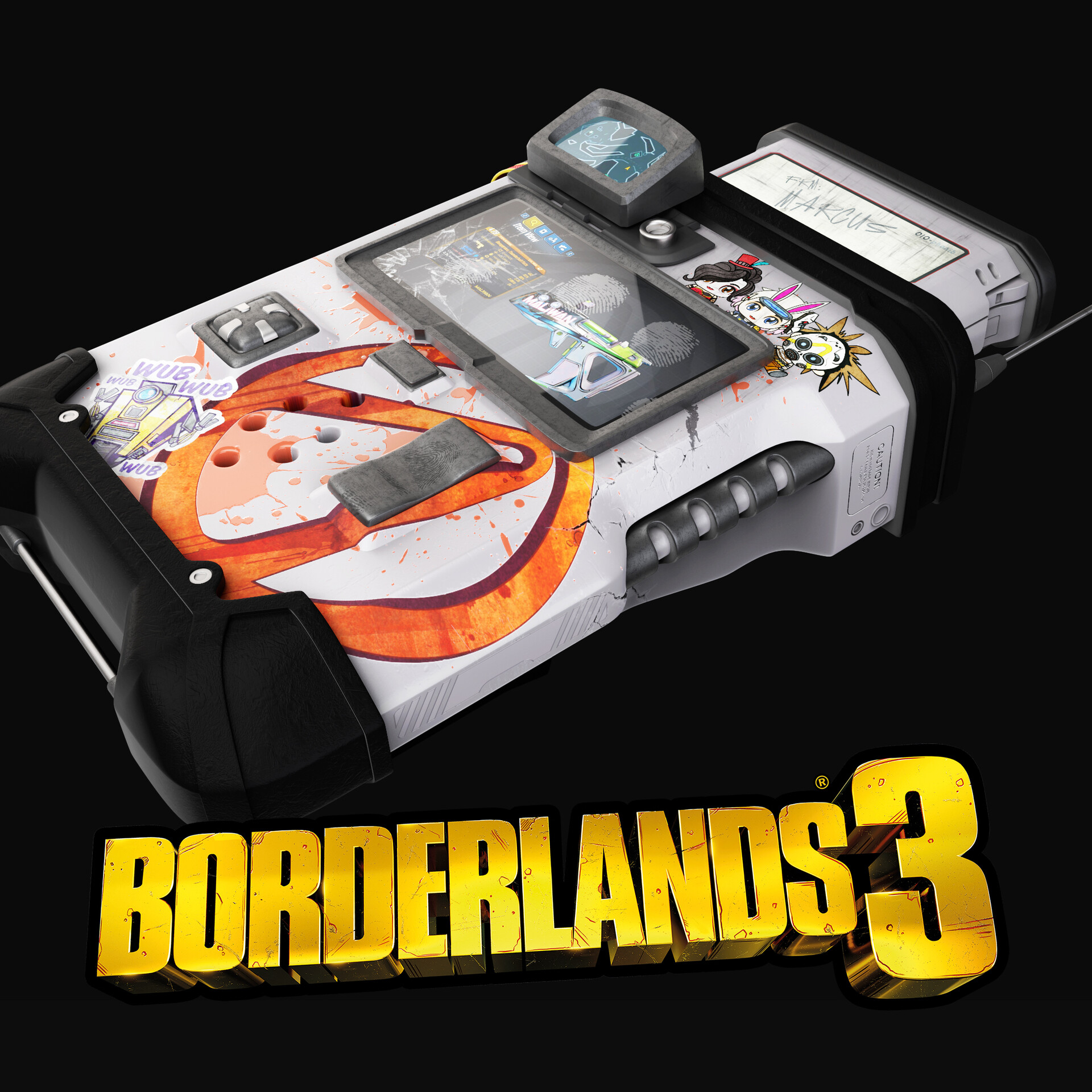 ArtStation - Echo 2 Device - Borderlands 3