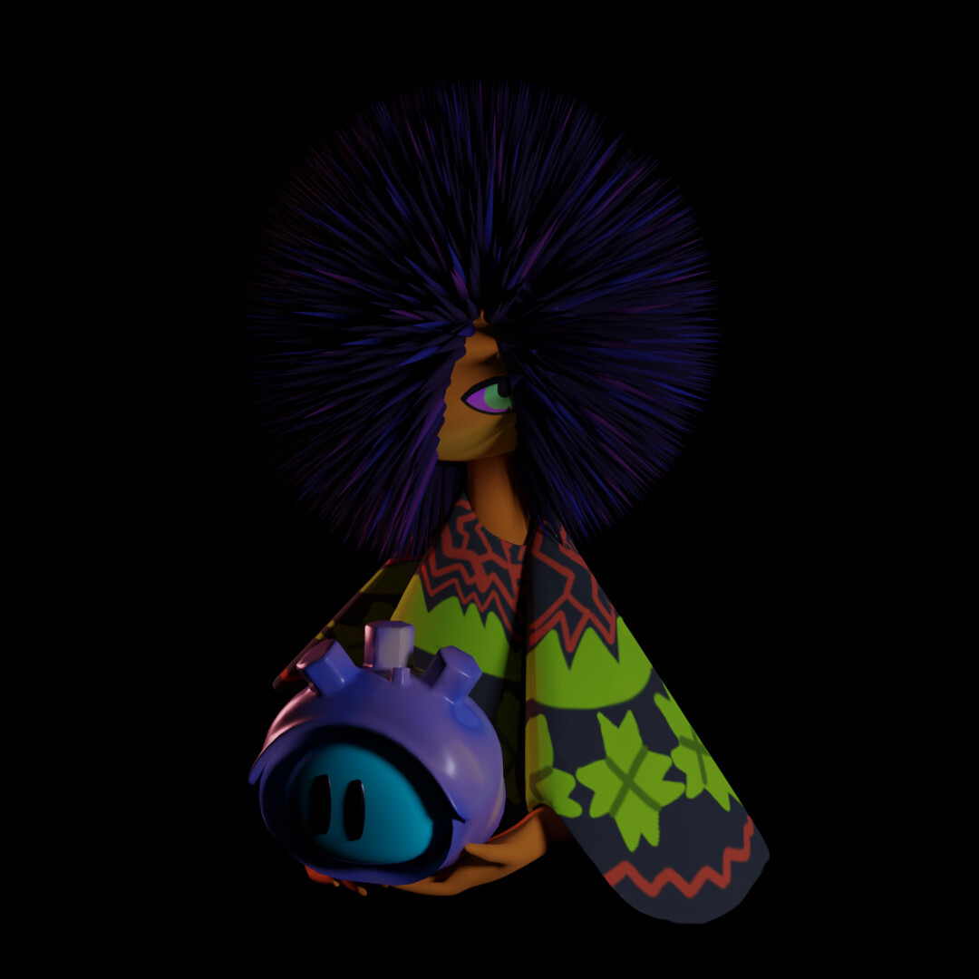 ArtStation - Splatoon collection - Spyke, Stinger, and Salmon Run