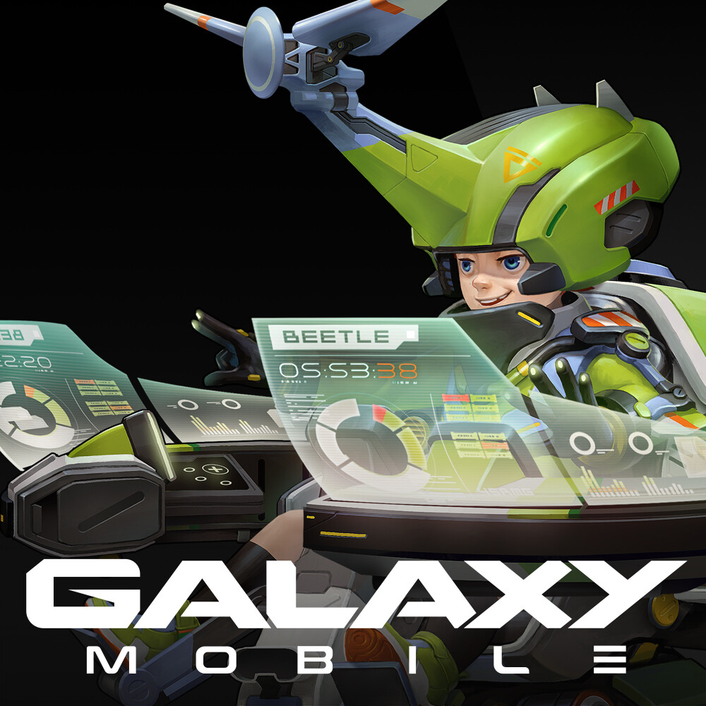 ArtStation - Galaxy Mobile - character concepts