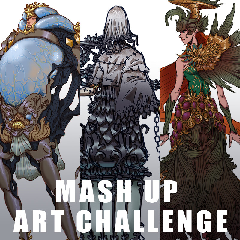 ArtStation - Mash Up Art Challenge 1