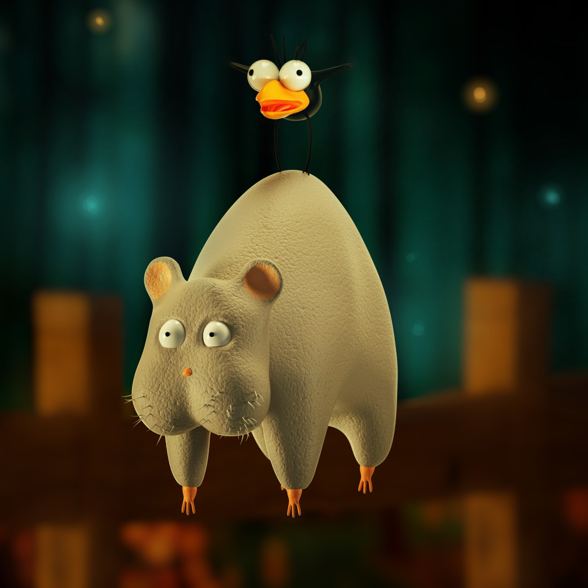 ArtStation - Boh x Yu-bird (Spirited away fanart)