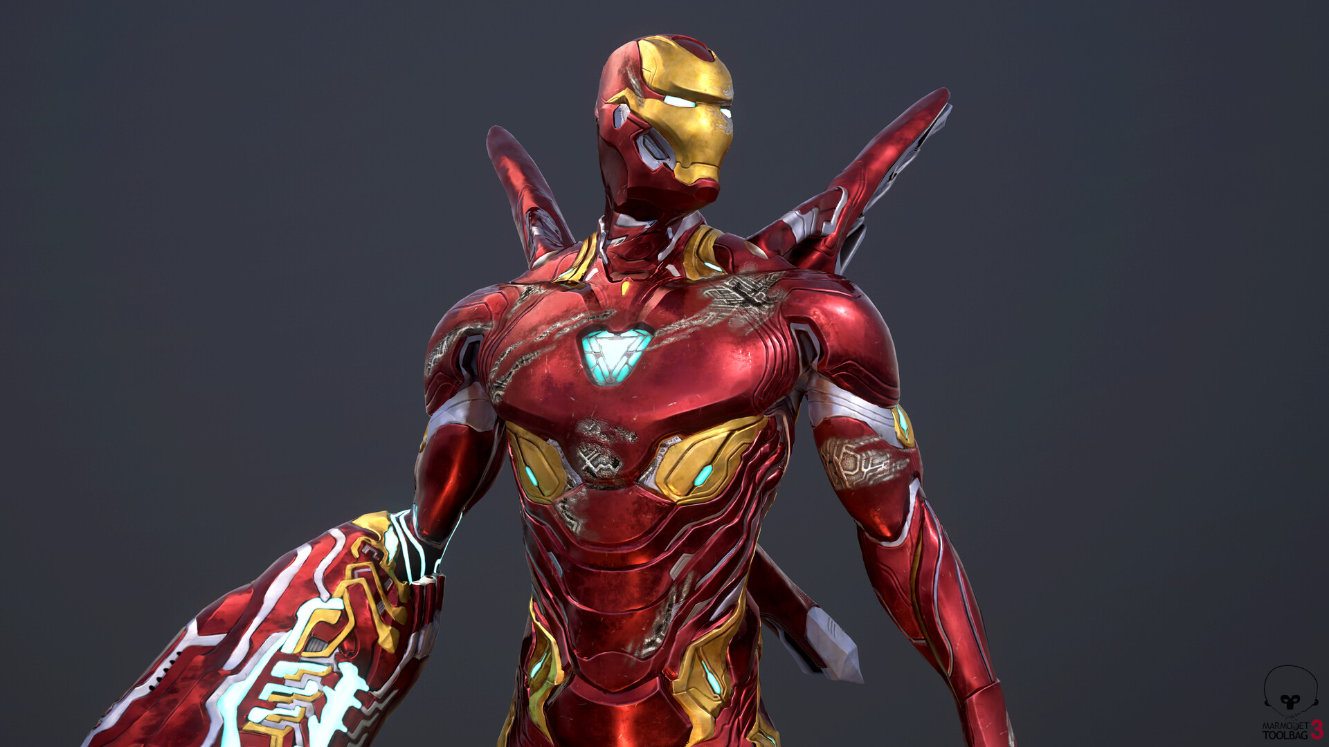 ArtStation - Iron Man MK50 (Game Ready)