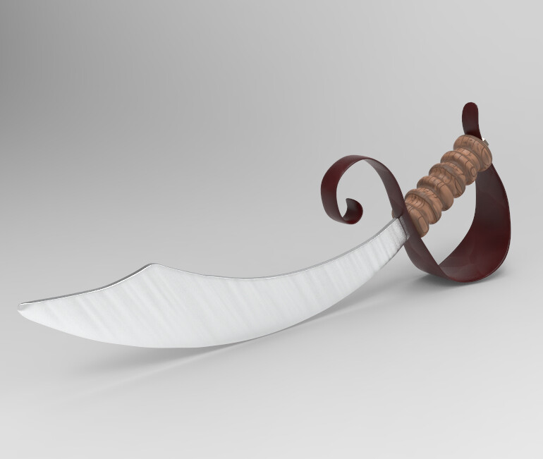 ArtStation - Pirate Sword Study