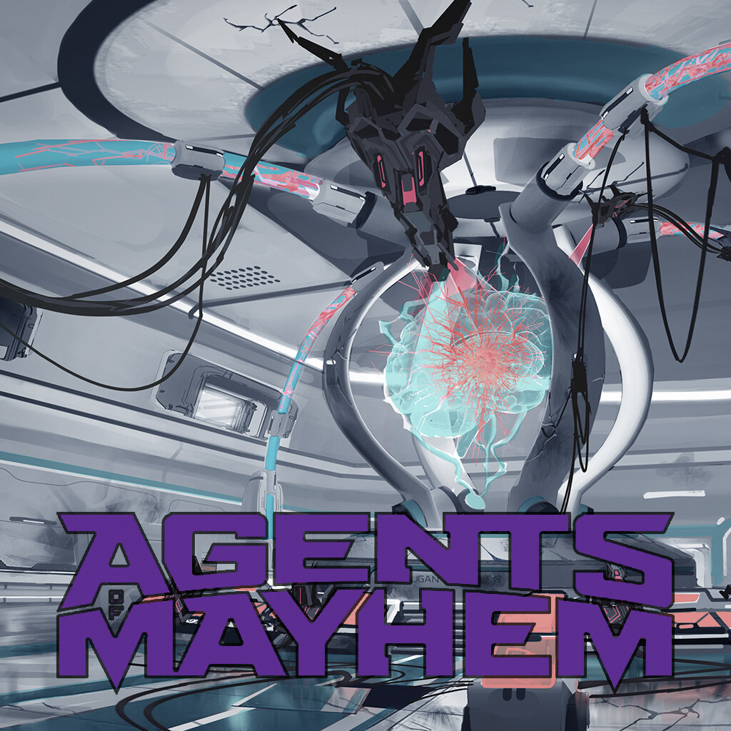 ArtStation - Agents of Mayhem - Mission: Machine Man