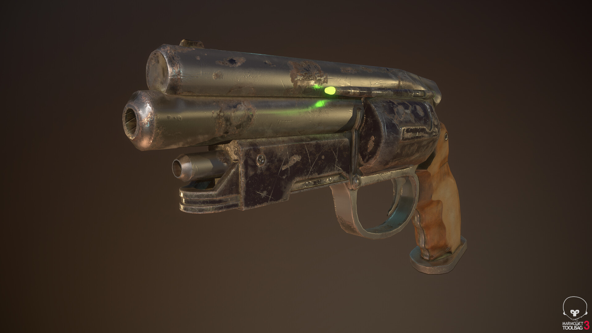 ArtStation - Fallout New Vegas "That Gun" Game asset