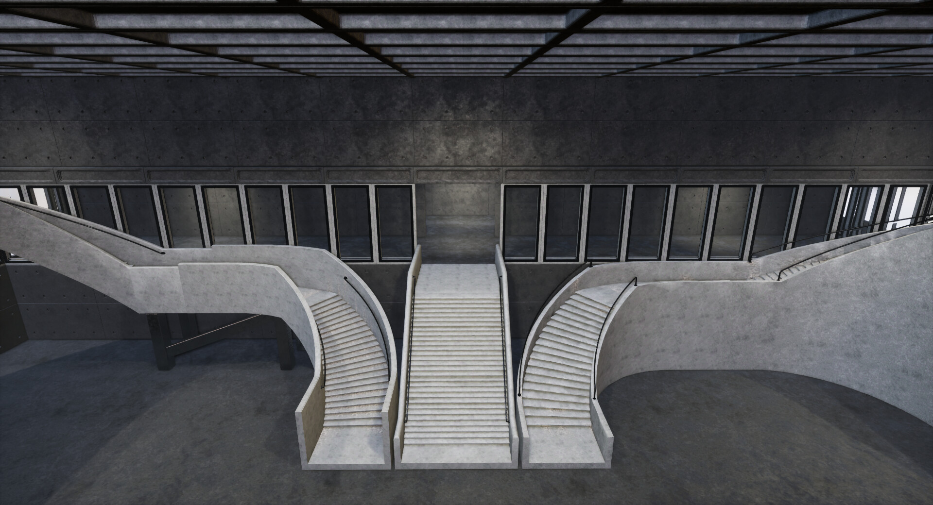 ArtStation - Procedural Stairs and Walls | Houdini and Unreal