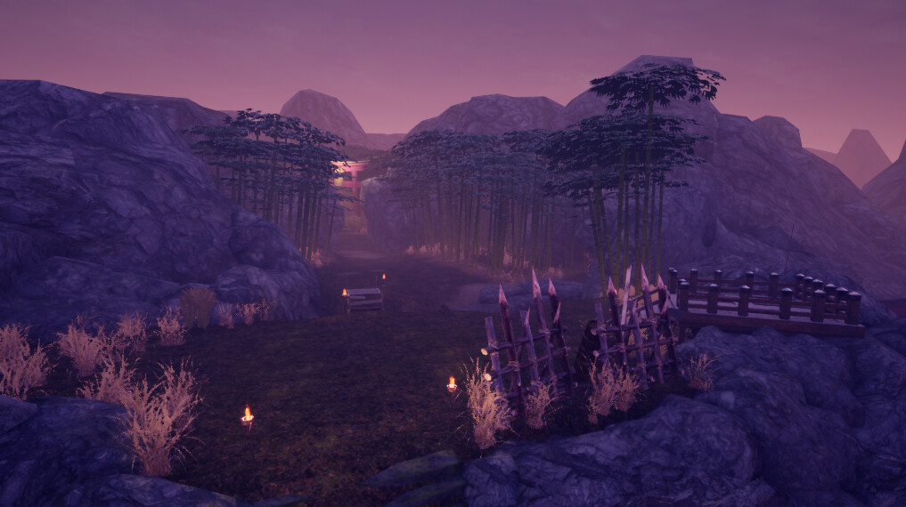 ArtStation - Blood Moon : Genesis --- Path to Castle